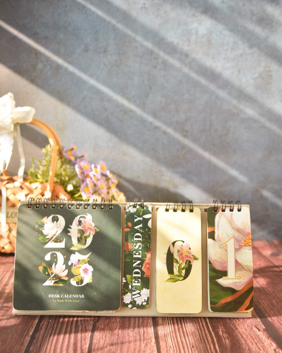 2025 Daily Flip Desk Calendar – Made With Love Paperies
