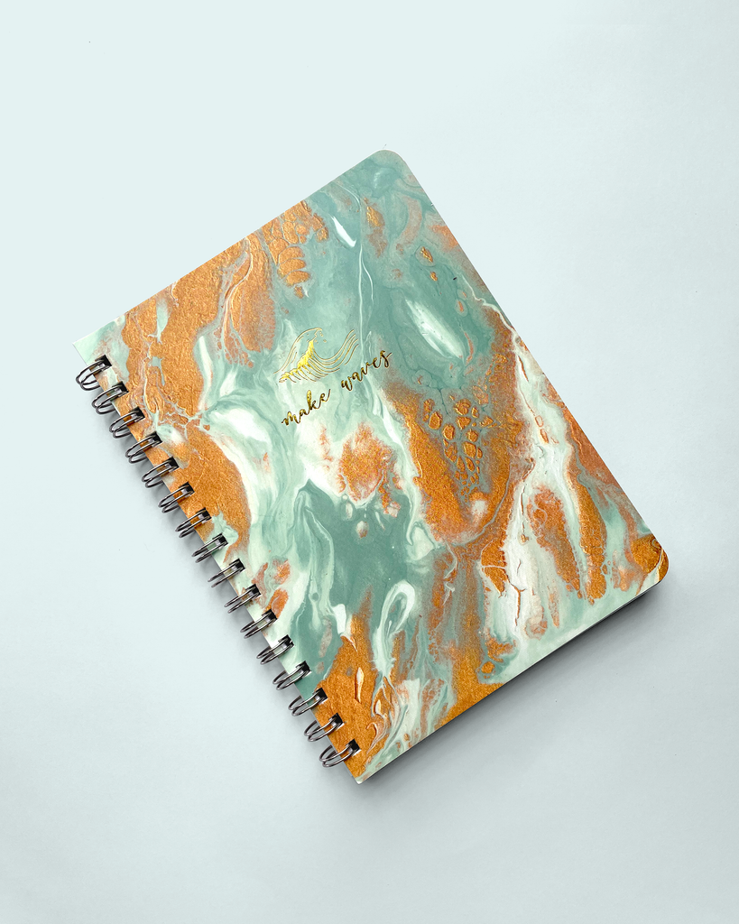Make Waves | Segmented Journal – Made With Love Paperies